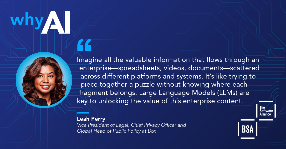 Why AI? Box’s Leah Perry on How Box AI Can Transform Enterprise Content Management | BSA TechPost