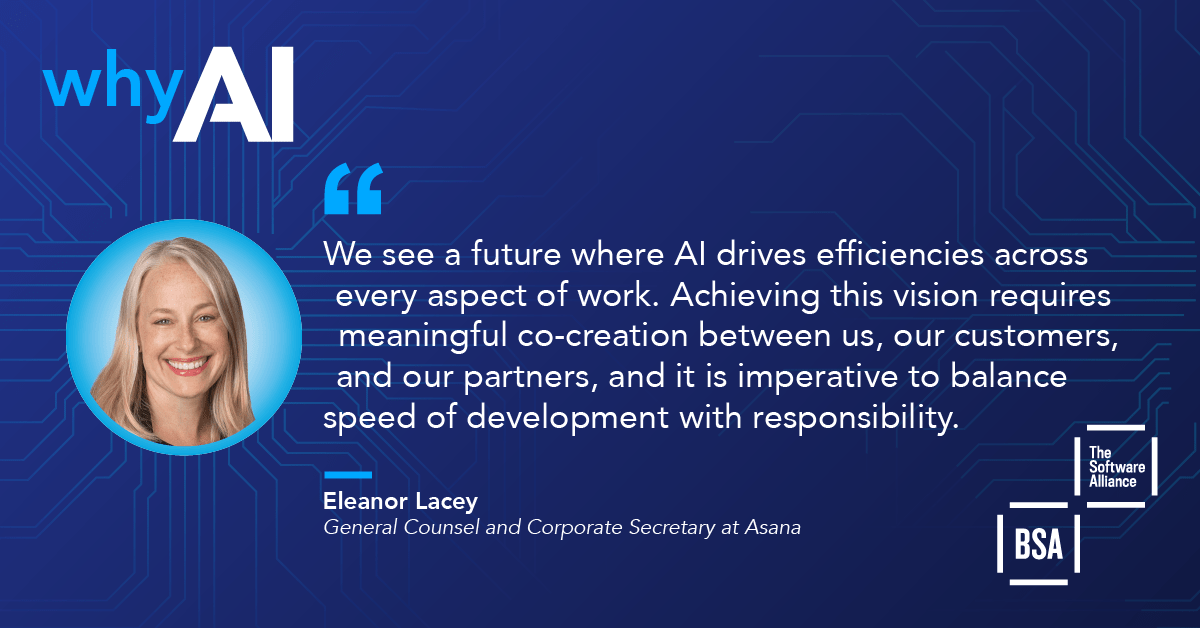 Why AI? Asana’s Eleanor Lacey on Balancing the Speed of AI Development ...