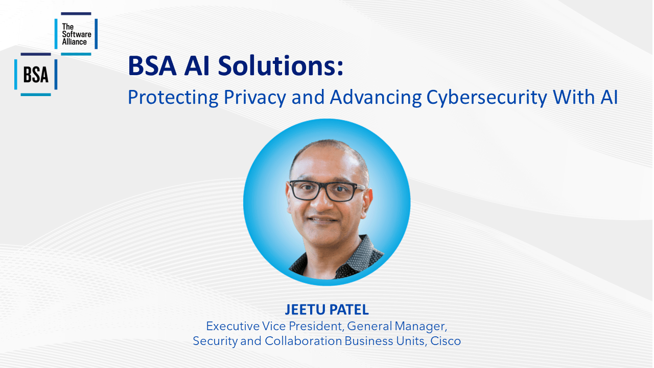 Q&A: Cisco on Enhancing Privacy and Cybersecurity With AI Tools | BSA ...